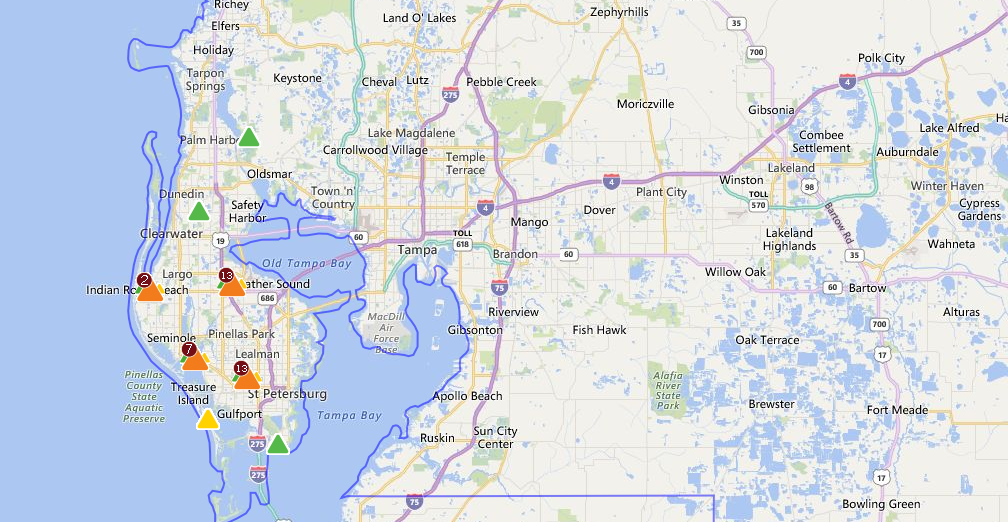 Storms cause power outages throughout Tampa Bay area | wtsp.com Storms cause power outages throughout Tampa Bay area | wtsp.com